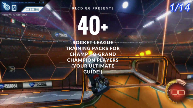 The Best Rocket League Trainer Packs (For Champ to Grand Champions)